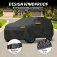 Unique Bargains Car Cover 210D-PU Oxford Outdoor Full Car Cover All ...