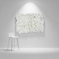 JWQFBC Artificial Rose Wall Panel Easy to Assemble Artificial Floral ...
