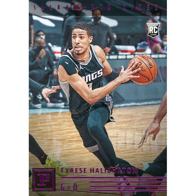 NBA 2020-21 Panini Chronicles Tyrese Haliburton Pink Trading Card #103 ...