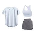 MuXiKeJi Clothes Womens Two Piece Workout Sets Athletic Yoga Set Halter ...