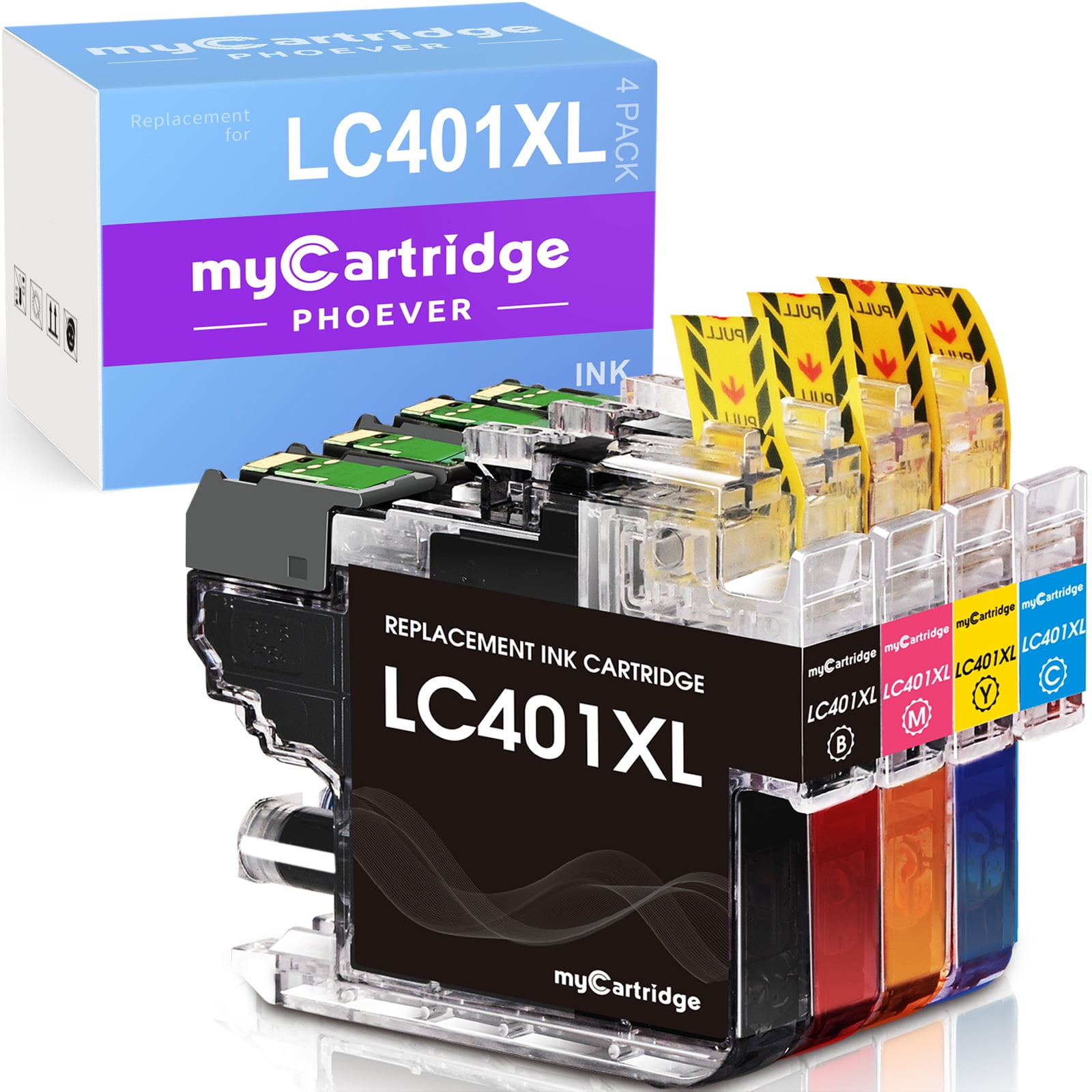 LC401XL Ink Cartridge for Brother LC401 LC401XL for Brother MFC-J1010DW ...