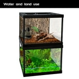 Mini Reptile Glass Terrarium Tank 8 * 8 * 6" Full View, Amphibians Box ...