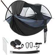 Zenithen Portable & Foldable Red Hammock with Retractable Canopy (# ...