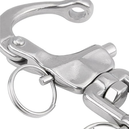 316 Stainless Steel Quick Release Snap Shackle Boat Sailing Rigging ...
