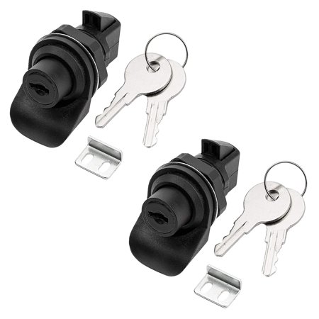 1 Set Locking Push Button Latch For Marine Boat Radio Box, Tool Box ...