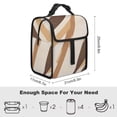 8.3×9.8in Insulated Lunch Bag Leak-Proof And Easy To Clean Zipper ...