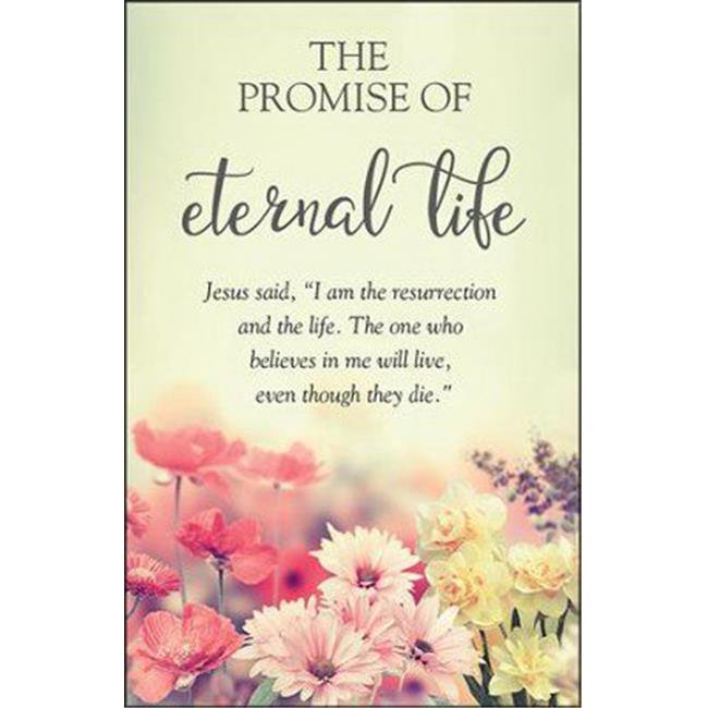Anchor Wallace Publishers 149491 The Promise of Eternal Life & Flowers ...