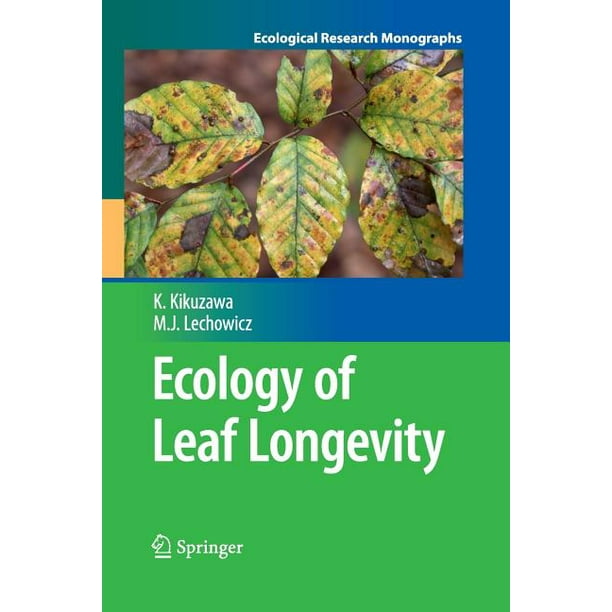 Ecological Research Monographs: Ecology of Leaf Longevity (Paperback ...