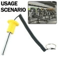 Steel Quick-Move Weight Plate Loading Pin Reinforced Magnetic Bolt For ...