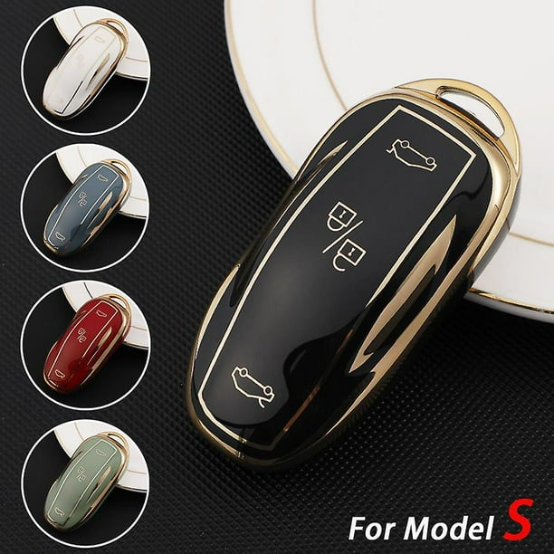 New Tpu Car Remote Key Full Cover Case Shell For Tesla Model 3 Y Model ...
