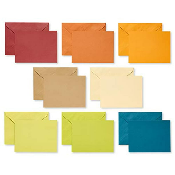 American greetings Single Panel Blank cards with Envelopes, Earthtone ...