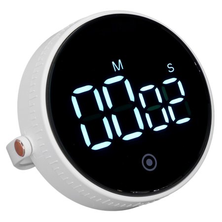 Portable Timer, Silent Multifunctional Black Screen Magnetic Back ...