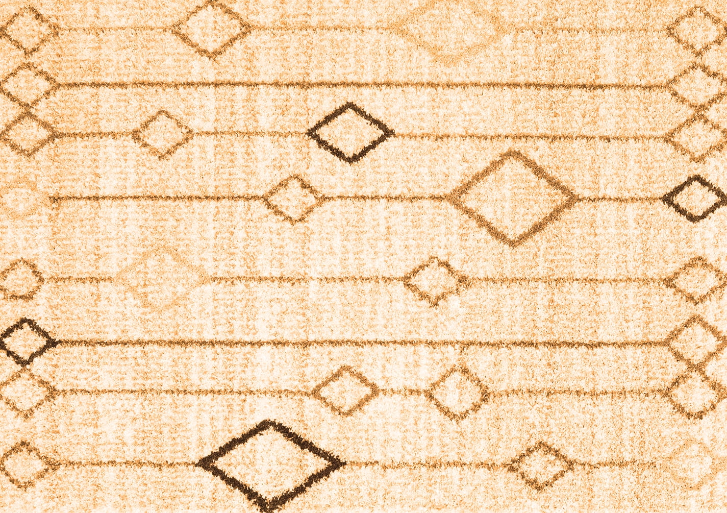 Ahgly Company Indoor Rectangle Solid Orange Modern Area Rugs, 5' x 7 ...