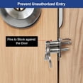 UBSWF-Door Barricade Strike Plate, with Locking Pins, Forced Entry ...