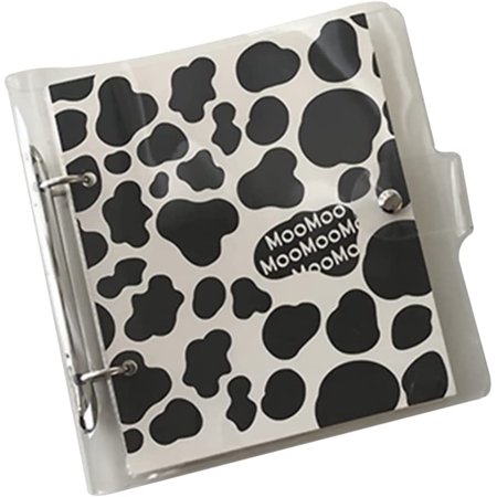 Mini Photo Album Cow Pattern Picture Book Photos Pages Wedding Family ...