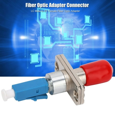 YLSHRF LC To ST Adapter,Fiber Optic Connector,LC Male To ST Female ...