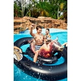 Inflatabull Inflatable Pool Float, 8' Bull Riding Toy for Kids and ...