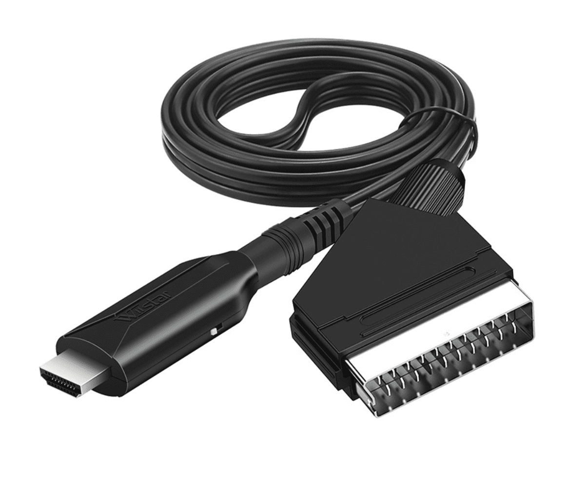 SCART to HDMI converter which will convert SCART signal to HDMI video ...