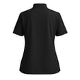 Women's Zip-Front Stand Collar Scrub Top – Lightweight Comfortable Top ...