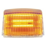 United Pacific 39972 Truck Cab Light 36 Led Square, Amber Led/Clear ...