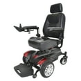 Drive Medical Titan Transportable Front Wheel Power Wheelchair, Vented ...