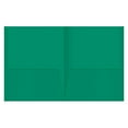 Office Depot Brand Green 2-Pocket Folders, Pack of 25, File Paper ...