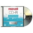 Cd-R Recordable Disc, 700 Mb/80 Min, 48x, Slim Jewel Case, Silver, 10 ...