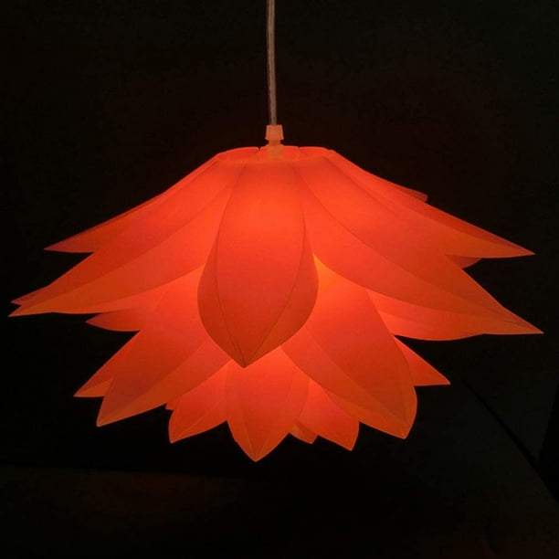 DIY IQ Pendant Puzzle Lamp Shade Lotus Flower Jigsaw IQ Lamp Design ...