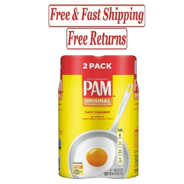 Pam Original Cooking Spray, 24Oz, Non-Stick Spray for Fat-Free Baking ...