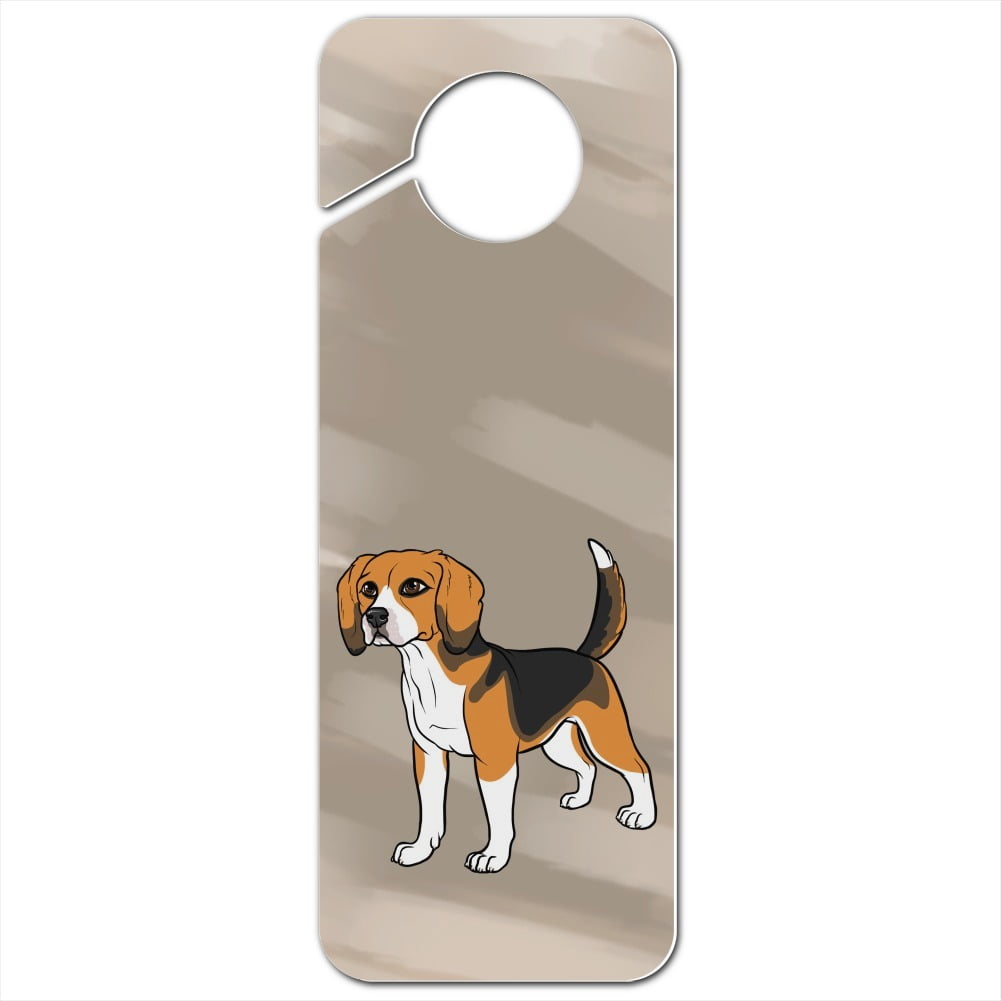 Beagle Pet Dog Plastic Door Knob Hanger Sign - Walmart.com
