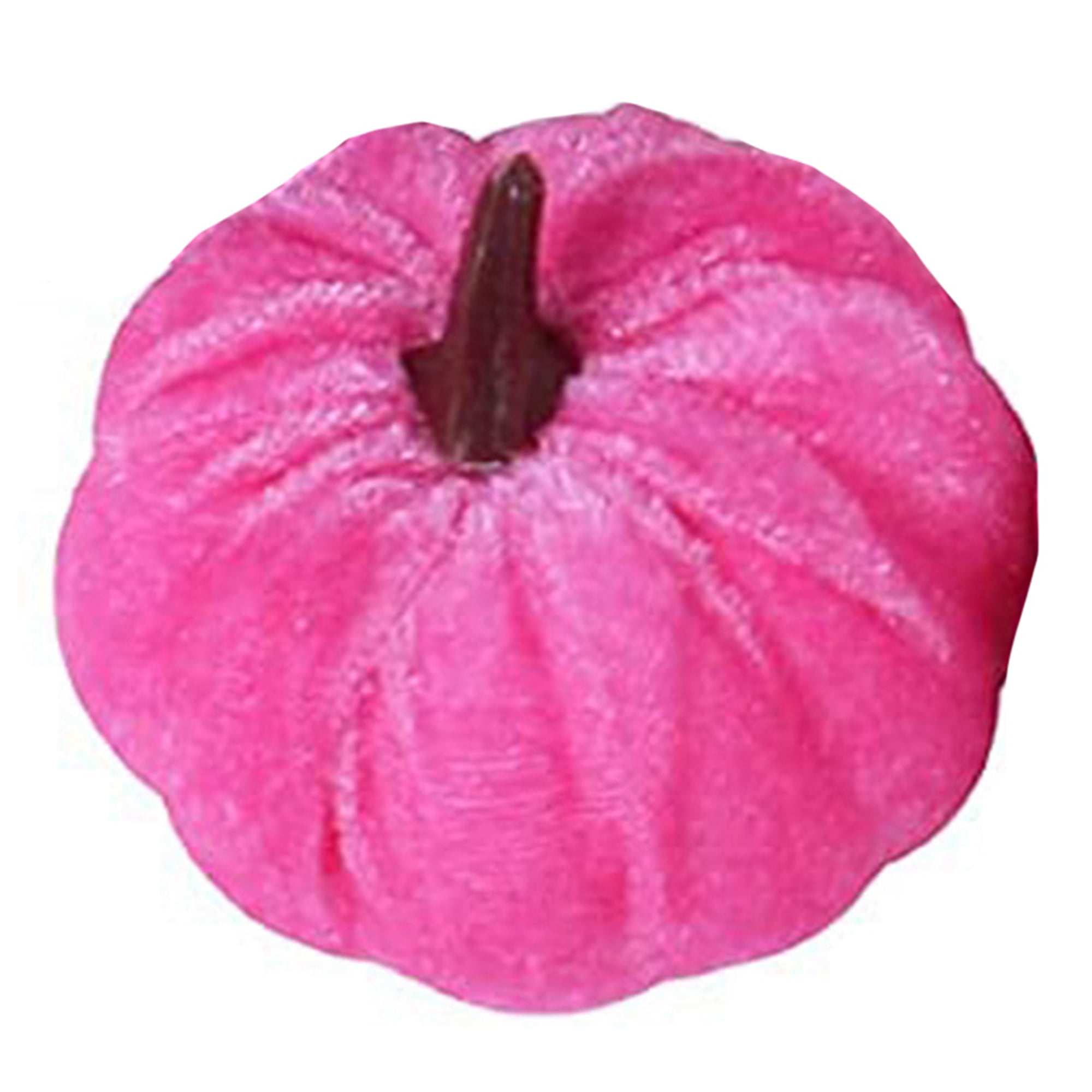 KOMOO Mini Velvet Pumpkins,Fake Artificial Pumpkins Fall Harvest Small ...