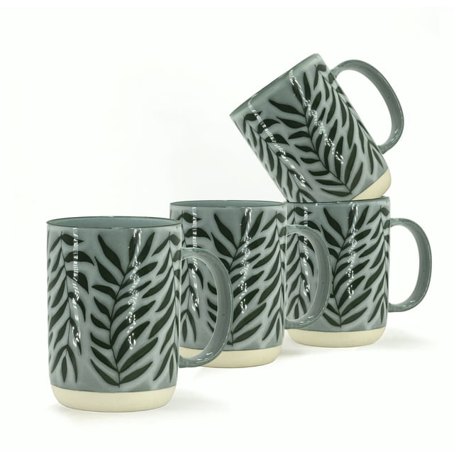 BIA Botanique Mug Green 16oz - Walmart.ca