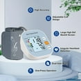 Blood Pressure Monitor, Automatic BP Machine with Large Backlit Display ...