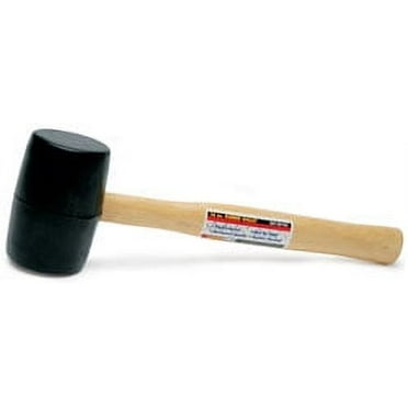 HART 16-Ounce White Rubber Mallet - Walmart.com