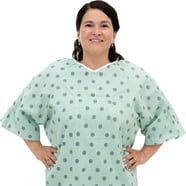 Hospital Gowns - Wholesale Medical Patient Open Back Adult Gowns (3 ...