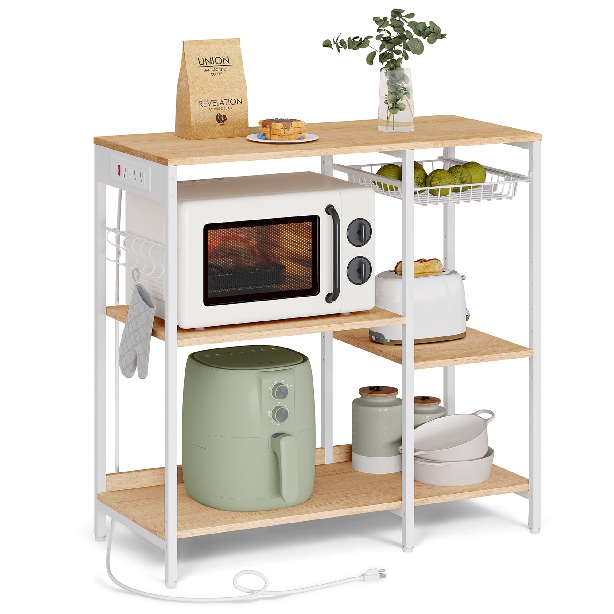 Click here for Vasagle Bakers Rack  Coffee Bar Stand With Chargin... prices