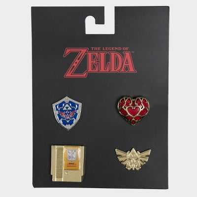 Nintendo Pin Set – Zelda, Kids Unisex, Multi-Colored – BrickSeek
