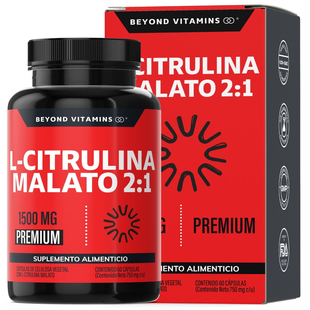 Suplemento Alimenticio Beyond Vitamins L-Citrulina Malato 1500mg 60 cápsulas | Walmart en línea