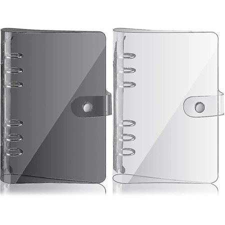 2 Pieces Transparent Soft Pvc Binder Cover And Soft Pvc Notebook Cover ...