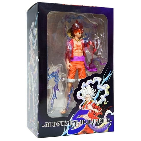 Anime One Piece Monkey D Luffy Gear 5 Sun God Luffy Nika Standing PVC ...