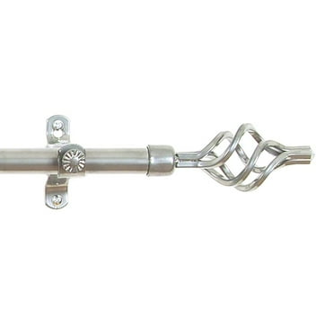 Achim Filigree Buono II Decorative Rod and Finial, 28"-48", Antique ...