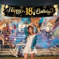 1pc Polyester Hanging Banners Children Birthday Birthday Party Idea ...