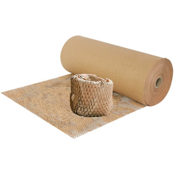 Honeycomb Cushioning Wrapping Roll, Kraft Cushioning Wrap Roll ...