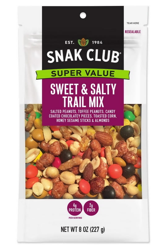 (Price/CASE)Century Snacks Sweet Salty Trail Mix 8 Ounce - 6 Per Case ...
