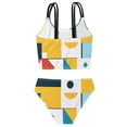 BZSMCE Swimsuit 2-Piece Tank Swimming Wear Quick Dry Bathing Suit-Blue ...