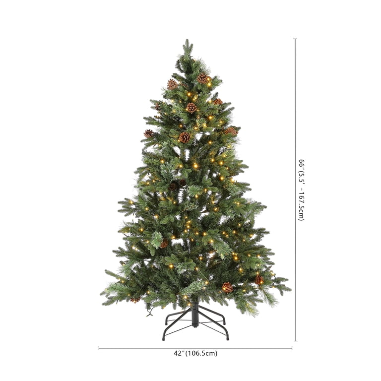 Fully Decorated Christmas Trees Artificial 100% PE Artificial