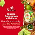 Sabra Classic Fresh Guacamole with Lime Dip, Non-GMO, Gluten Free ...