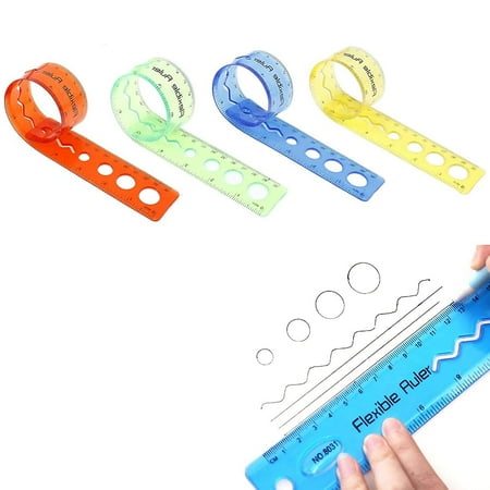 HUSERYT Soft Ruler,plastic Rulers,flexible Rulers,plastic Flexible ...
