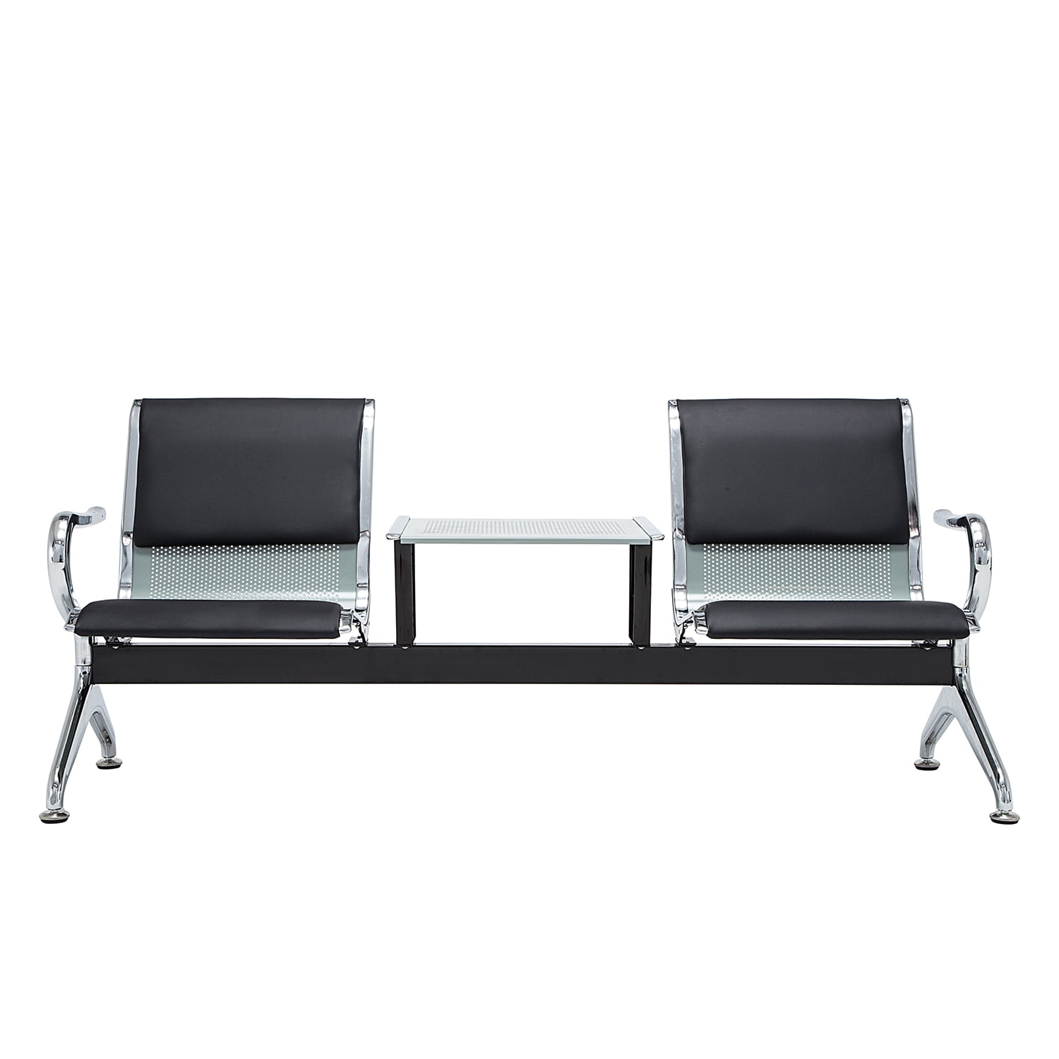 Walsport Airport Reception Waiting Room Chair Bench With Table New ...