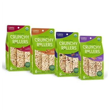 Roller Organic Original Crunchy Brown Rice Roller, 0.9 Oz., 2 Count ...